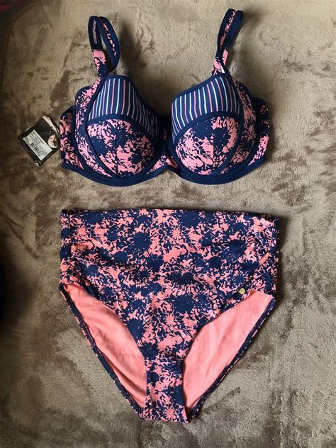 Plus Size Highwaist Swimwear Womens Fashion Swimwear Bikinis