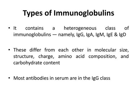 Solution Structure Of Immunoglobulins Studypool