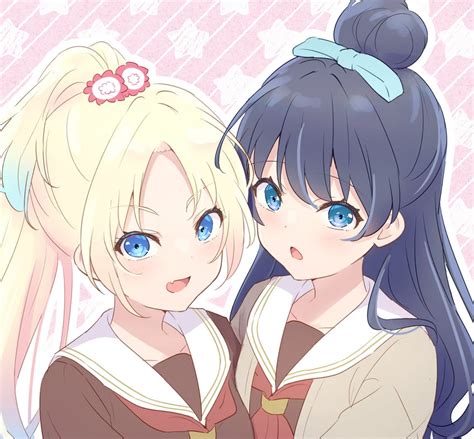 Osawa Rurino And Murano Sayaka Love Live And 1 More Drawn By