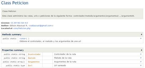 Generar documentación PHP con apigen 2 8 y netbeans 8 0 1
