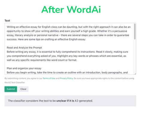 Pass Ai Detection Wordai