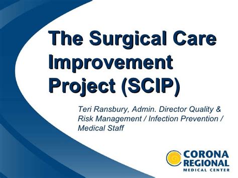 the scip core measures journey