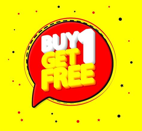 Premium Vector Buy Get Free Sale Poster Design Template Bogo