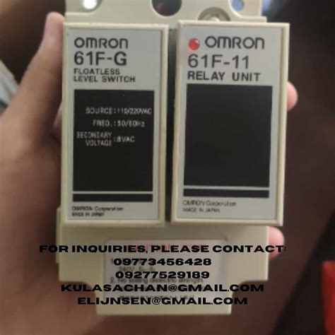 Omron Floatless Relay Commercial And Industrial Construction And Building