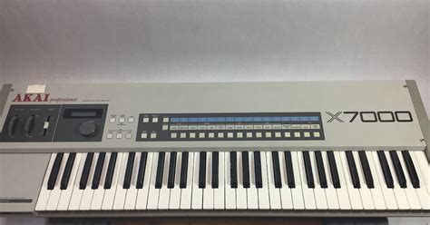 Matrixsynth Akai X7000 Sampling Keyboard With Disk Library
