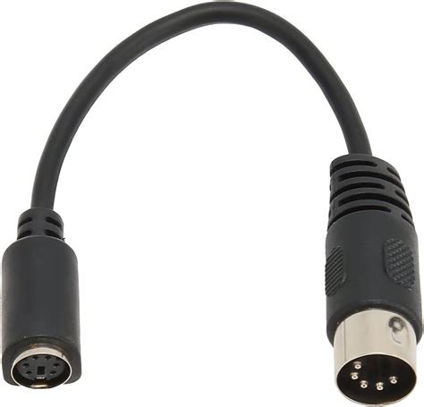 5 Pin Din Male To 6 Pin Mini Din Female Keyboard Adapter Ps 2 To At