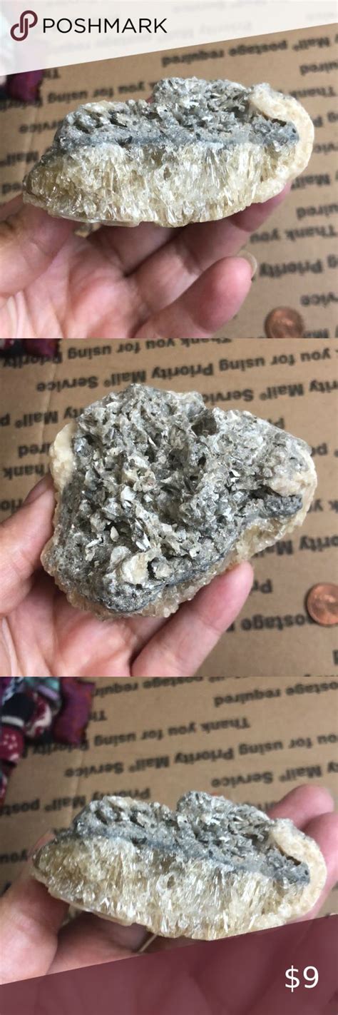Fossilized Honey Calcite Crystal