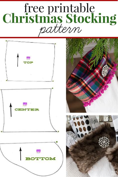 Merry Bright Christmas Stocking Pattern Artofit