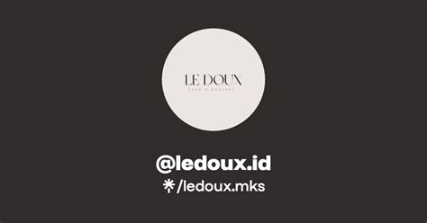Ledouxid Instagram Linktree