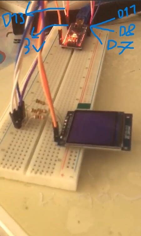 Problem With St7789 Displays Arduino Forum