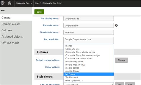 Installation Bindtuning Kentico Themes