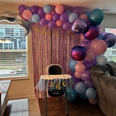 Mermaid High Chair Banner Under The Sea Birthday Banner Mermaid Smash