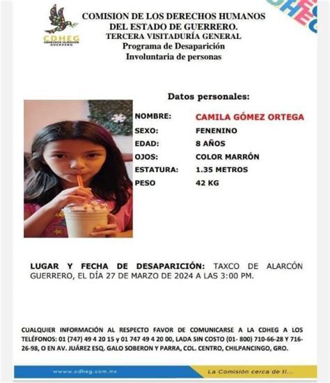 Hallan Sin Vida A Niña Desaparecida En Taxco Noticias Del Estado De