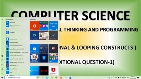 Cs11 Chapter 05 Conditional And Looping Construct Video 06 Additional