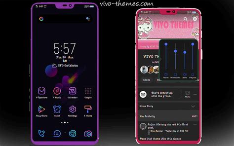 Dark Ui Theme For Vivo Android Smartphone Vivo Themes Itz