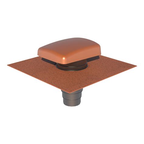 Sortie De Toit Vmc Ubiflu 2 Universel Pour Tuiles Ocre D 160mm