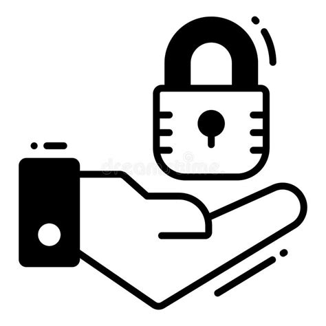 Safe Security Protection And Security Vector Icons Set Cyber Computer