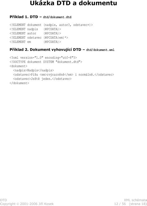 XML schémata XML teorie a praxe značkovacích jazyků IZI238 PDF Free