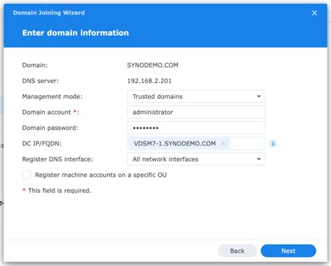 Setting Up Synology Directory Server Storage Alchemist