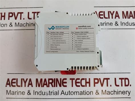 Wandfluh Sd7202d20 Aa Amplifier 7272474 Aeliya Marine Tech®
