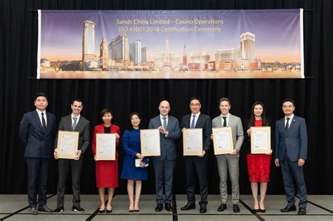 マカオir運営サンズチャイナのカジノ3部門が「iso 45001」認証取得 マカオ新聞｜the Macau Shimbun