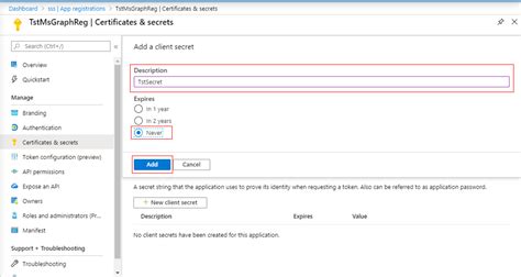 installing the microsoft graph app on microsoft azure active directory