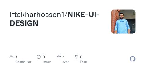 Github Iftekharhossen Nike Ui Design