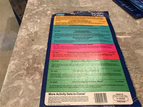 New Vtg Playskool Talk N Play Book And Cassette ~ Loveable Furry Old