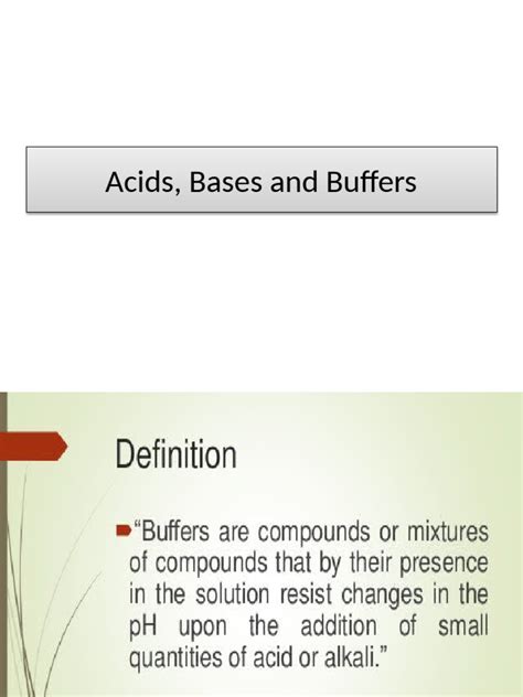 Acids Bases And Buffers Pdf