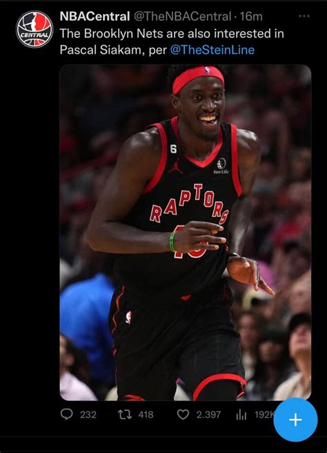 Lol The Brooklyn Nets Want Fvv And Now They Are Interested In Siakam
