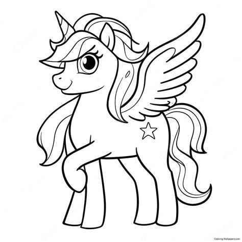 Princess Celestia Coloring Page 7960 6350