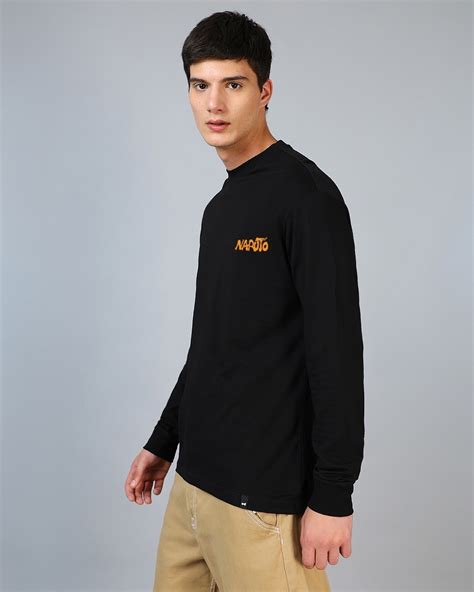 Buy Mens Black Dattebayo Graphic Printed Oversized T Shirt Online At