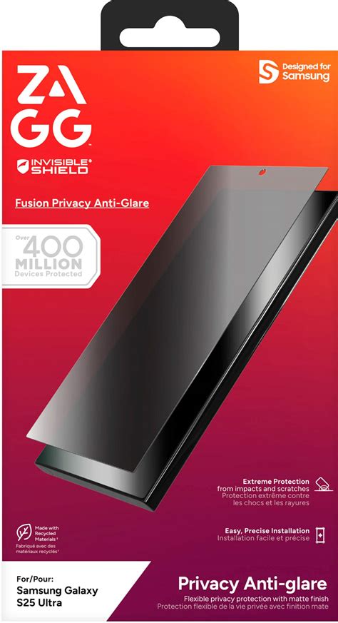 Customer Reviews Zagg Invisibleshield Glass Fusion Privacy Anti Glare