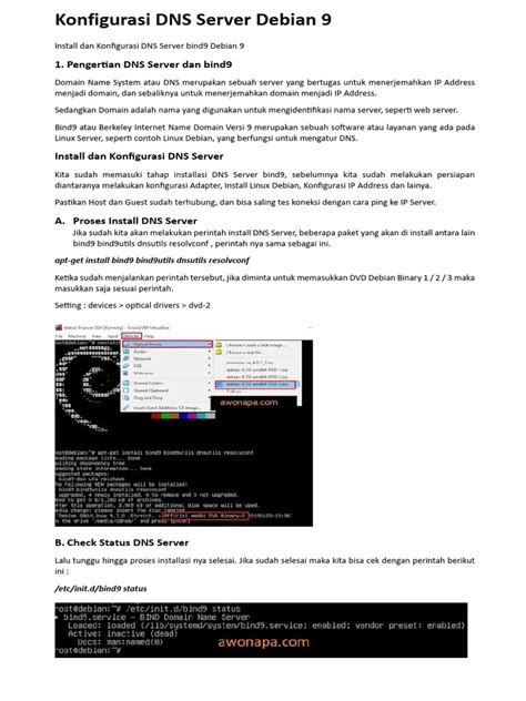 Modul Konfigurasi Dns Server Debian 9 Pdf