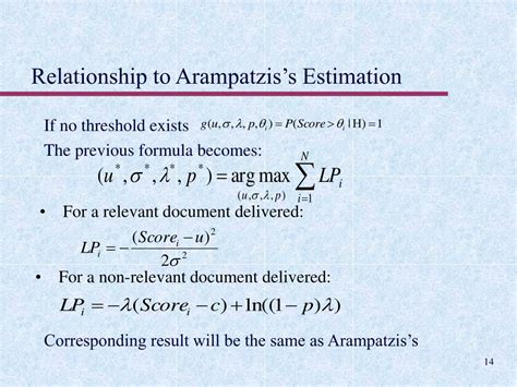 Ppt Maximum Likelihood Estimation For Information Thresholding Powerpoint Presentation Id
