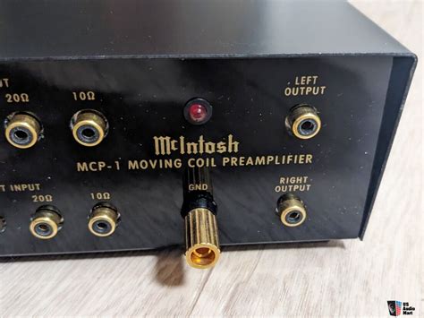 Mcintosh Mcp 1 Stereo Moving Coil Mc Phono Preamplifier Great Photo
