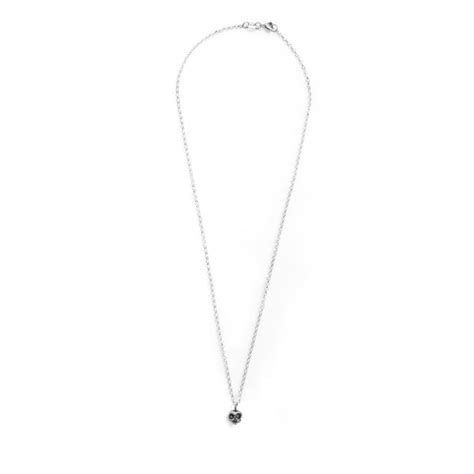 Silver Skull Necklace Candice Tripp