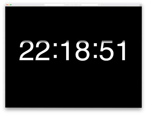 Cosy HTML Clock Designs For Modern Websites In