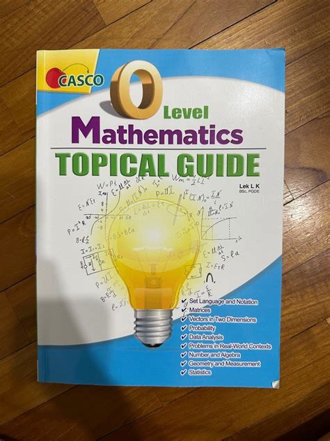 O Level Emath Topical Guide Hobbies And Toys Books And Magazines Assessment Books On Carousell