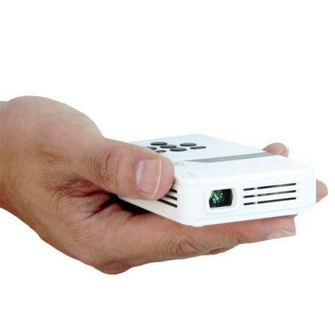 Aaxa Pico Lcos Mini Pocket Projector White Projector Pico