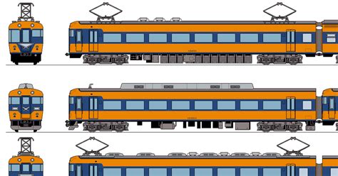 鉄道 【hd近鉄32】汎用特急のあけぼの【10400・11400系】 古淵工機10rspi作者？のイラスト Pixiv