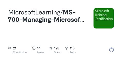 GitHub MicrosoftLearning MS 700 Managing Microsoft Teams