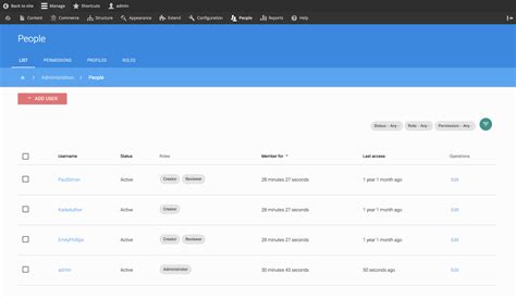 Material Admin
