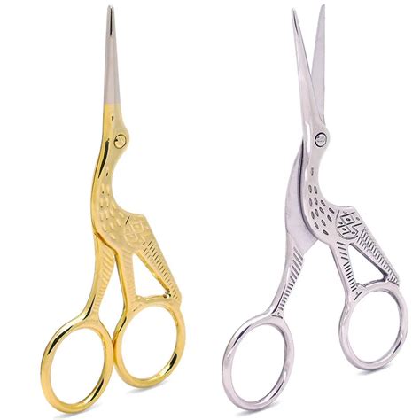 Retro Classic Cross Stitch Scissors Crane Scissors Tailor Scissors