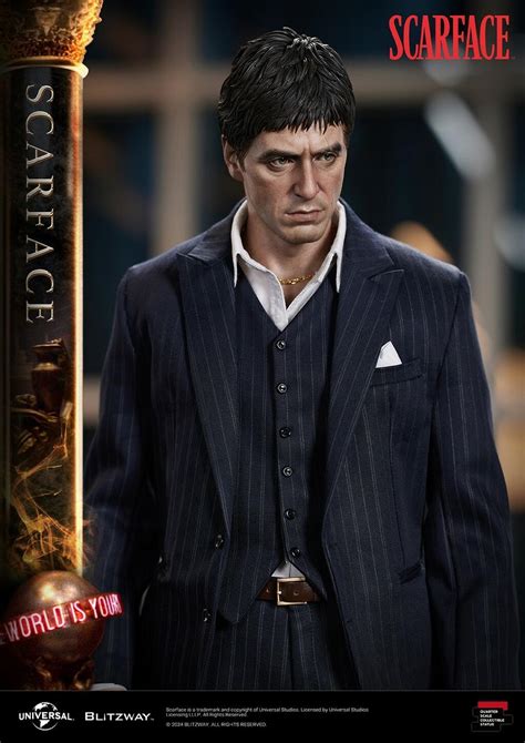 Blitzway Scarface Tony Montana 14 Scale Statue Diğer Jedbang