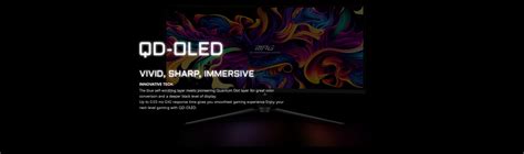 MSI MPG 341CQPX 34 Curved 1440p 240Hz QD OLED Gaming Monitor PLE Computers