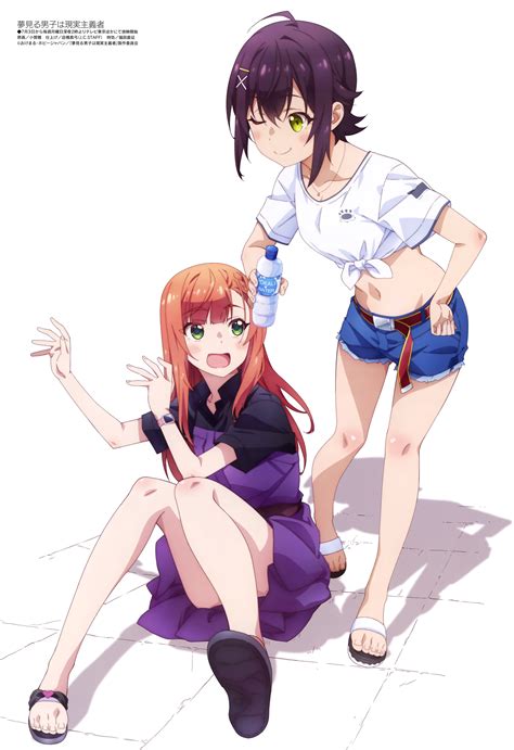 Natsukawa Aika And Ashida Kei Megami Magazine And More Drawn By Ozeki Miyabi Danbooru