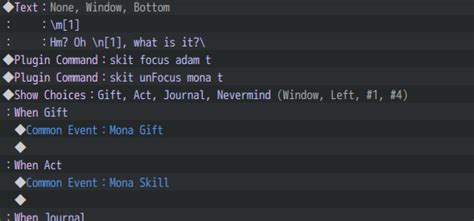 is there a way to make it so choices and diologe boxes apear together