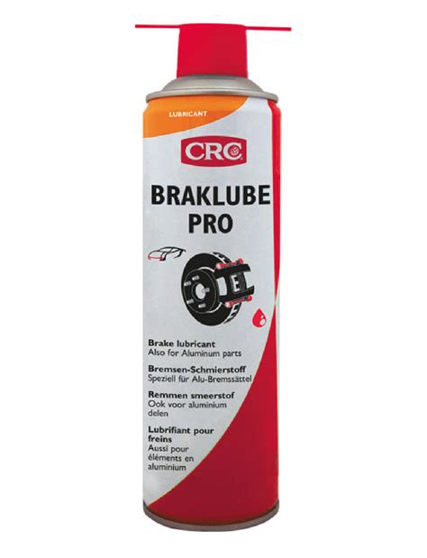 Смазка для ТОРМОЗНЫХ механизмов CRC BRAKLUBE PRO +240/-30С аэрозоль 250 ...