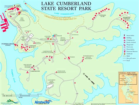 Map Of Lake Cumberland